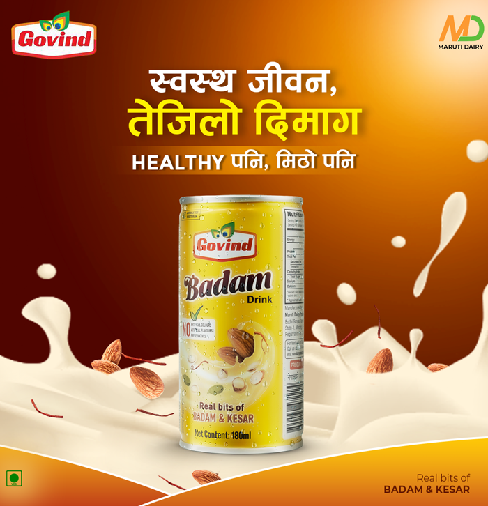 Govind Badam Drink - Maruti Dairy Product Pvt. Ltd.
